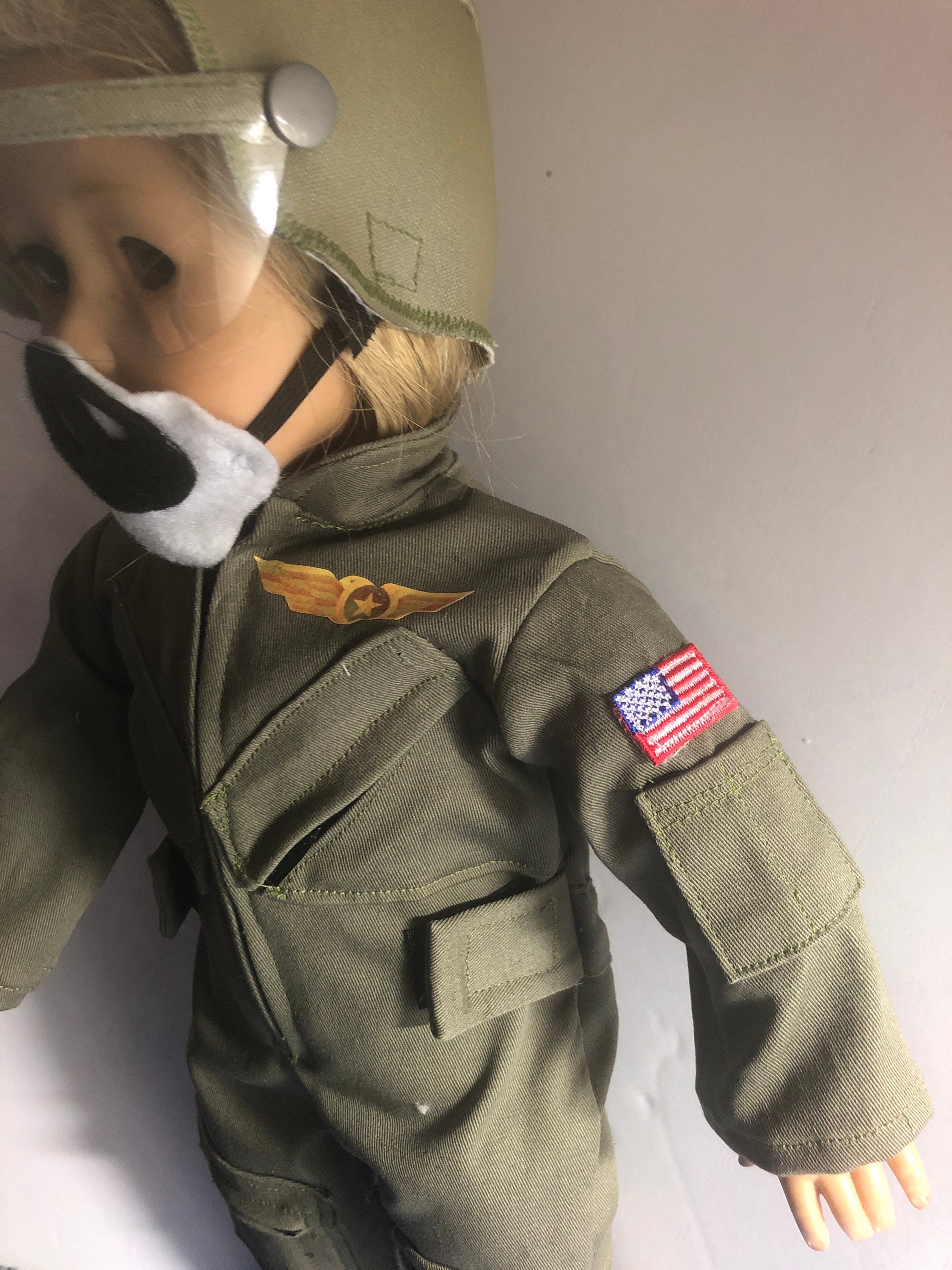 Flight Suit and Helmet for 18 Inch Dolls - Etsy