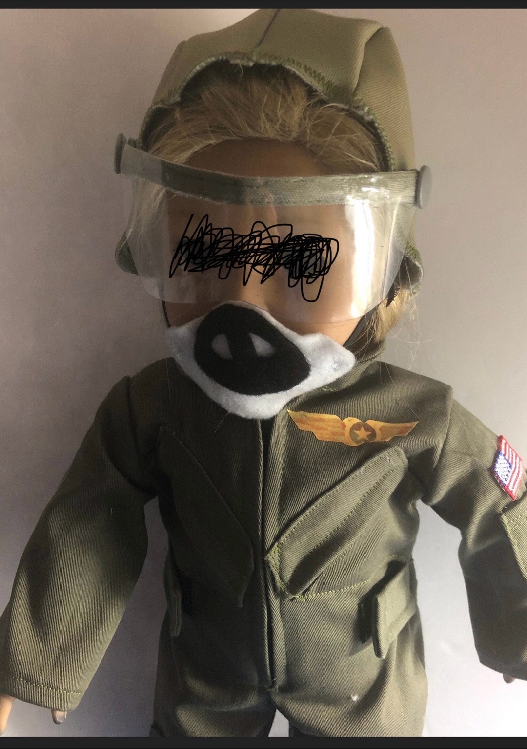 Flight Suit and Helmet for 18 Inch Dolls - Etsy