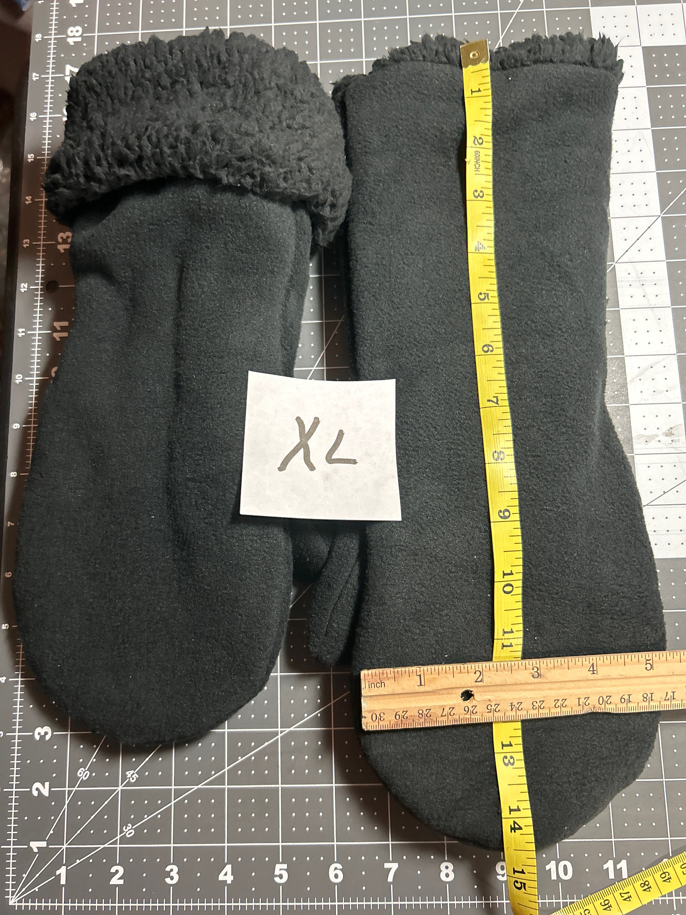 Double Thick Water Resistant Mittens With Fleece and Sherpa - Etsy