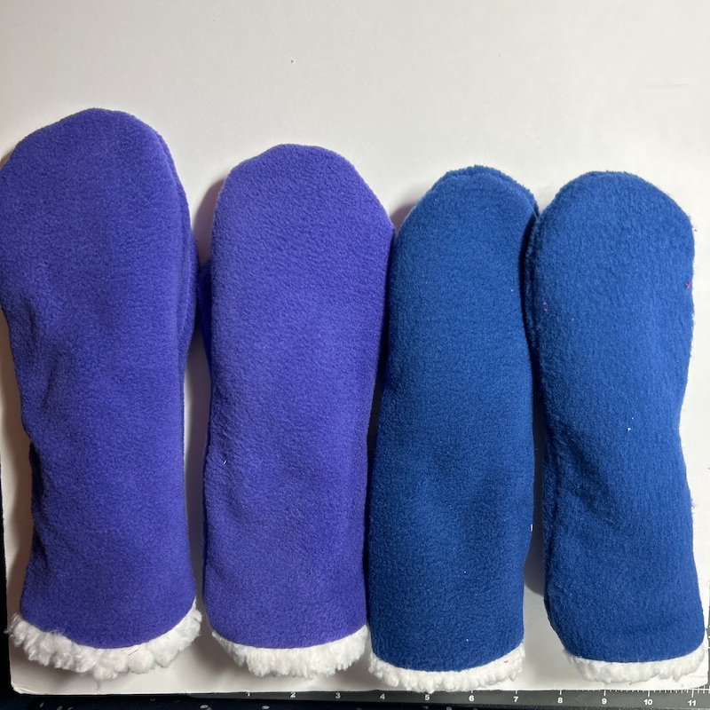 Blue Mittens - Etsy