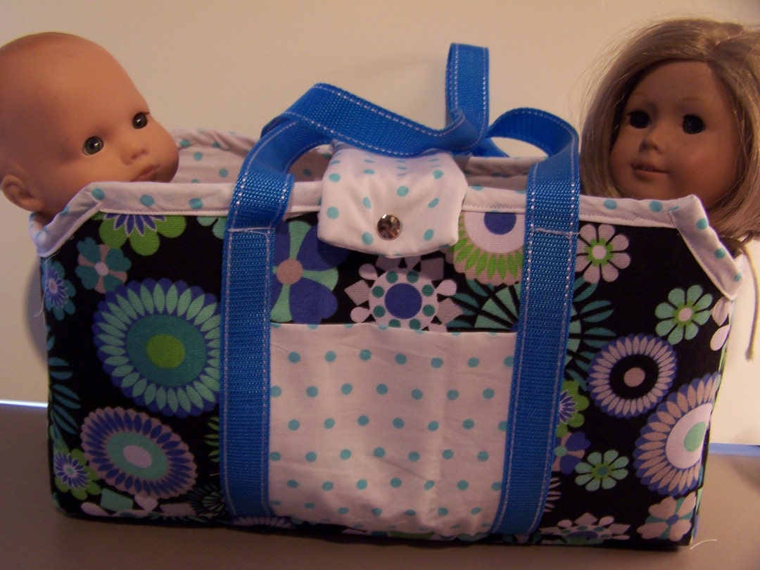 Pocketbook style doll tote - Etsy.de