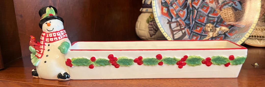 Fitz and Floyd Cracker Tray - Etsy