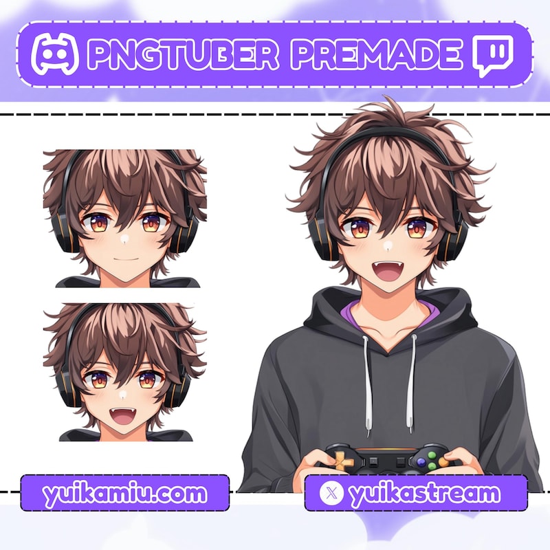 Pngtuber Model - Etsy