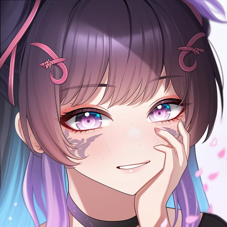 CUSTOM Pfp, Pfp Anime, PFP for Twitch, PFP Commission, Vtuber Pfp ...