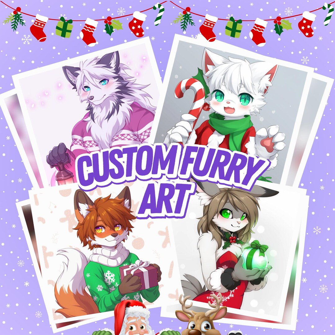 Custom Drawing Anime Character Furry Commission, Anthro, Furry ...