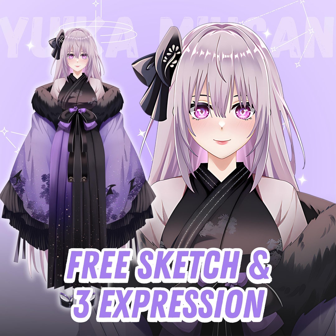 Custom Full Body Vtuber Model Vtuber Model Live2d Model Vtuber Live2d ...