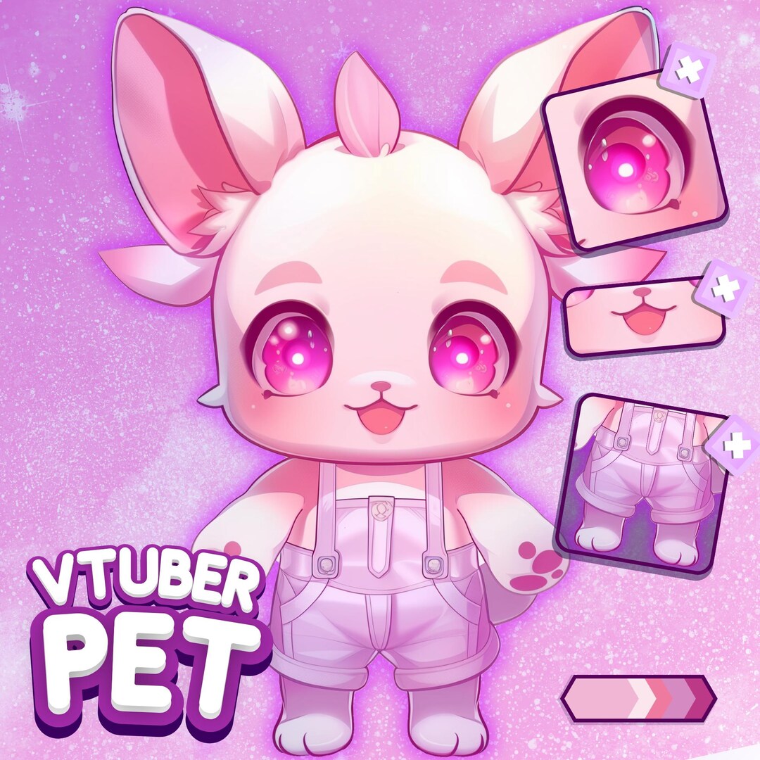 Custom Vtuber Avatar, Vtuber Pet, Pet Vtuber Model, Animal Vtuber ...