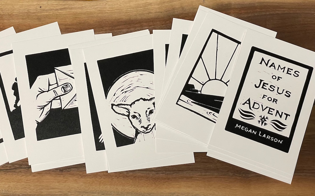Names of Jesus Cards for Advent - Etsy