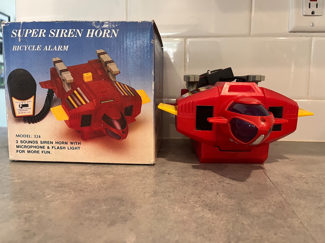 VERY RARE Jet Airplane Transformer Bicycle Bike Siren - Etsy