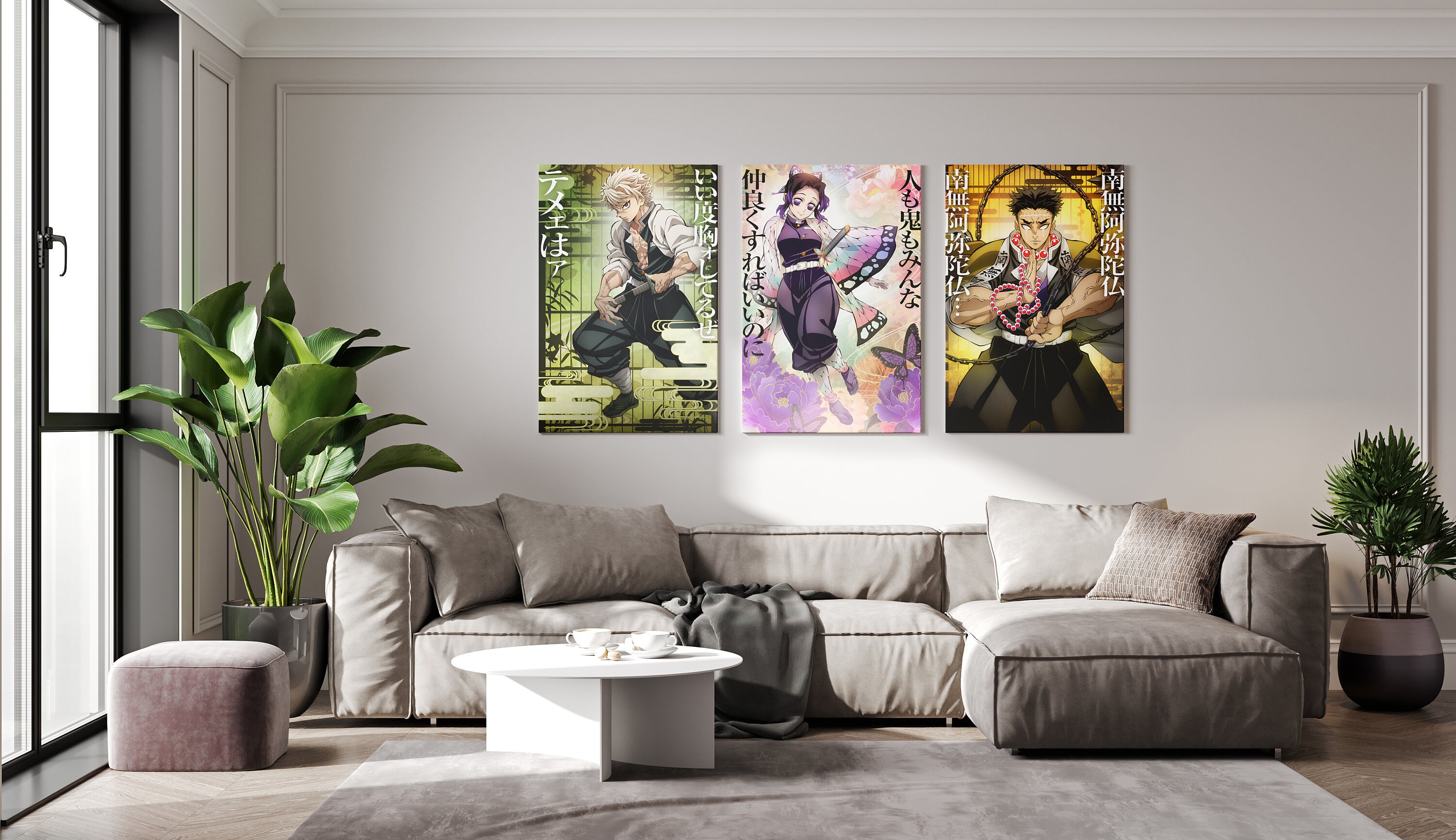 Demon Slayer Hashira Training Arc Anime Art Poster Hashira Training ...