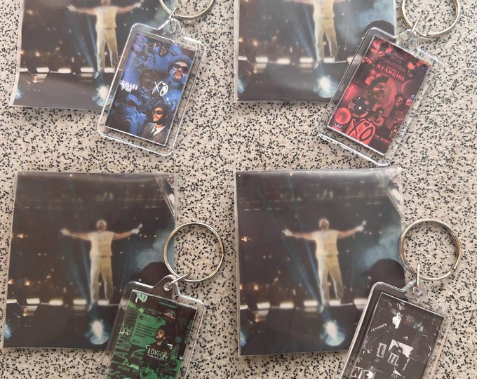 The Weeknd Keyrings - Etsy