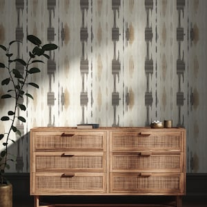 Japanese Stripe Wallpaper - Etsy UK
