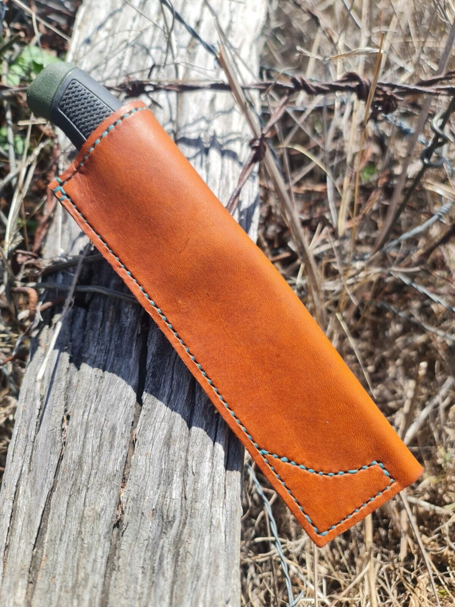 Mora Companion Knife Survival Bushcraft Handmade Leather Sheath Belt ...