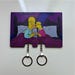 Simpsons Keychain Holder, Homer and Marge Dancing, Handmade Wooden Wall ...
