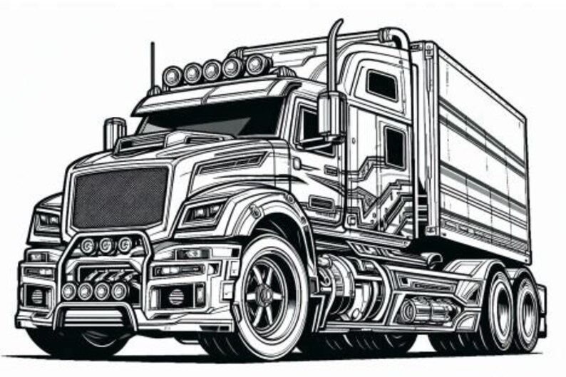 Pictures to Color In, Coloring Book, Coloring Pages, Cars, Trucks, Cars ...