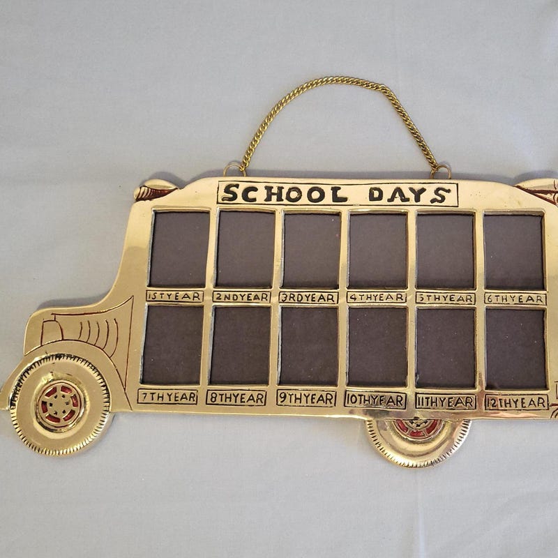 School Days Frame Vintage - Etsy