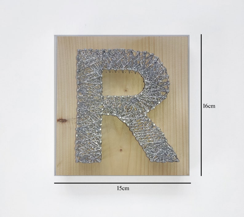 String Art Personalized Letter - Etsy
