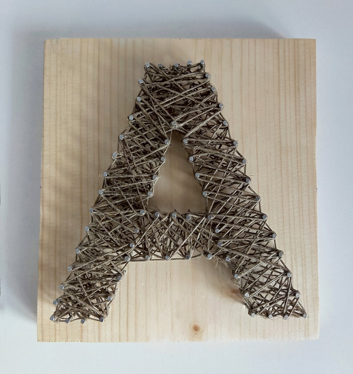 String Art Personalized Letter - Etsy