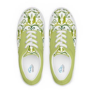 Womens Sneaker Floral Print Boat Shoe Comfortable Walking Shoe Gift for ...
