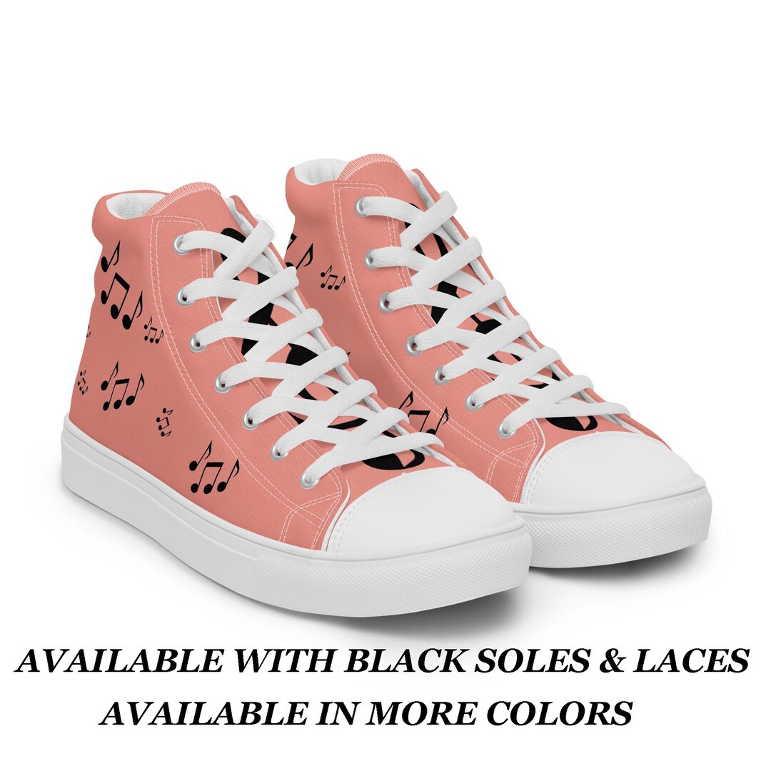 Music High Top Sneaker Street Style Music Teacher Gift Music Lover ...