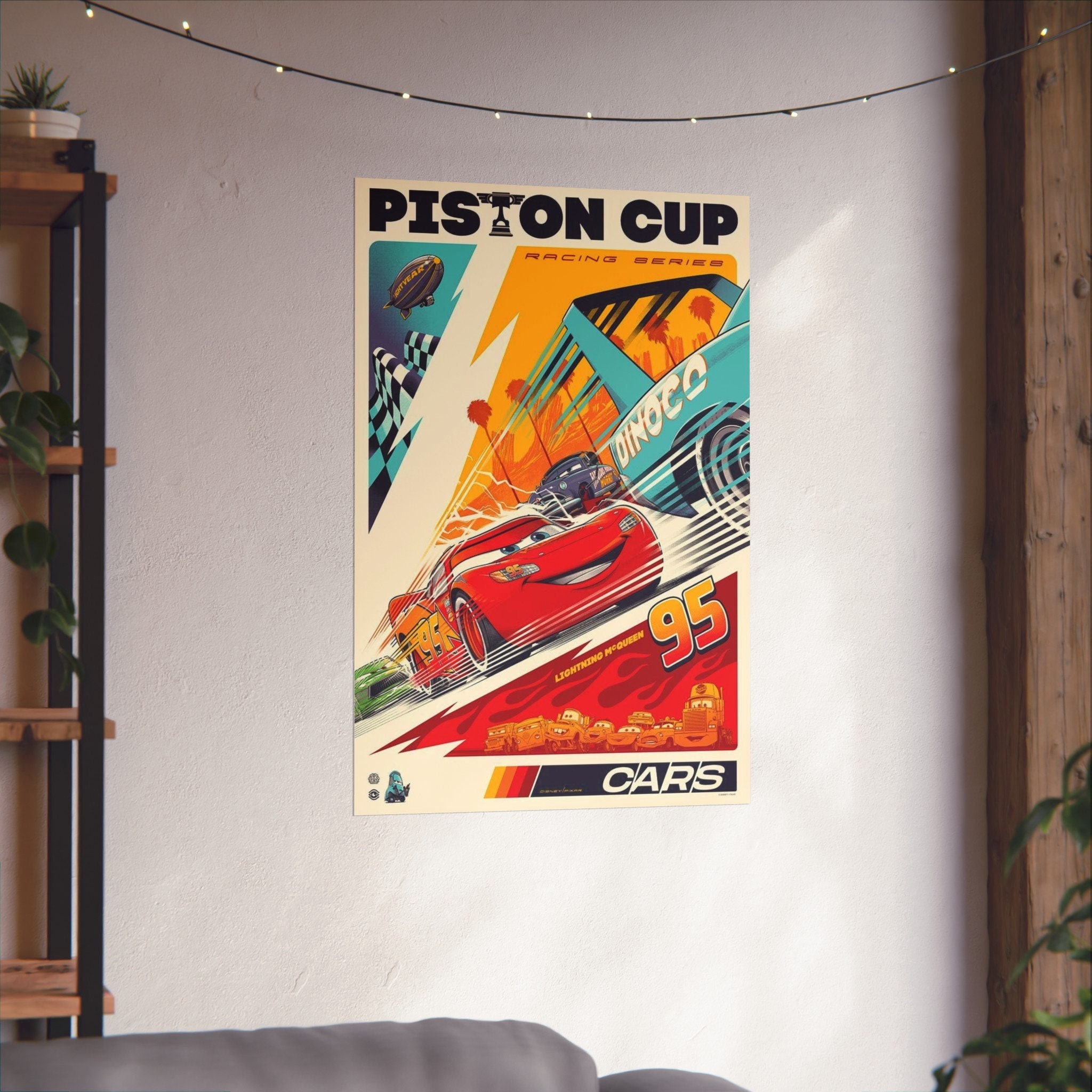 Lightning Mcqueen Matte Vertical Posters - Etsy