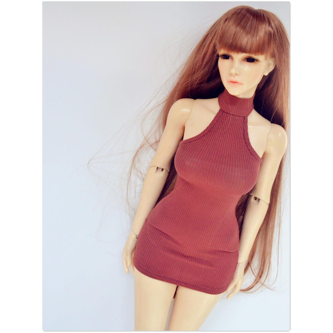 Doll Sexy Elastic Slim Skirt Dress for 1/4 Msd Minifee 1/3 Smart Doll ...