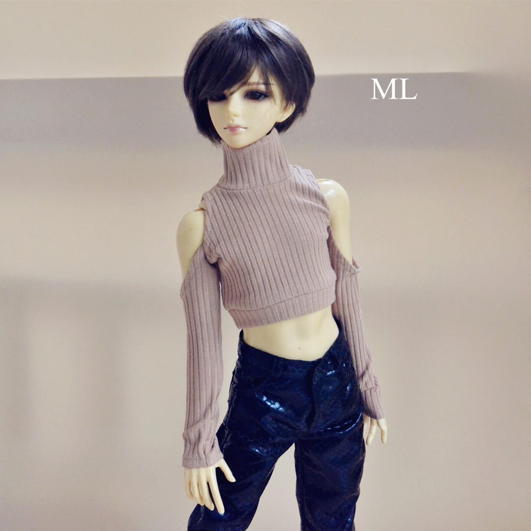 BJD Doll Crop Top: Off-shoulder Shirt for 1/6, 1/4, 1/3 SD13 Dolls - Etsy