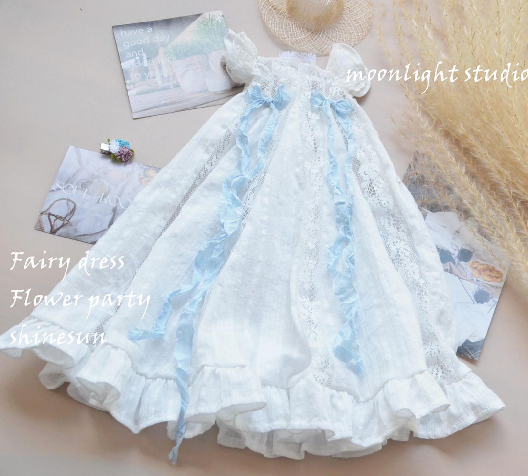 BJD Doll Dress: Handmade Lace Gown for 1/6, 1/4, 1/3 SD Dolls - Etsy