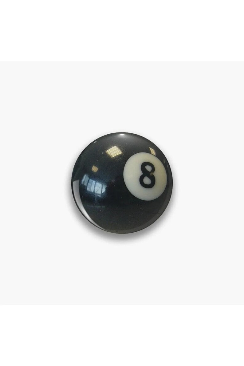 Billiard Ball 90s 00s Y2K Style Badge - Etsy
