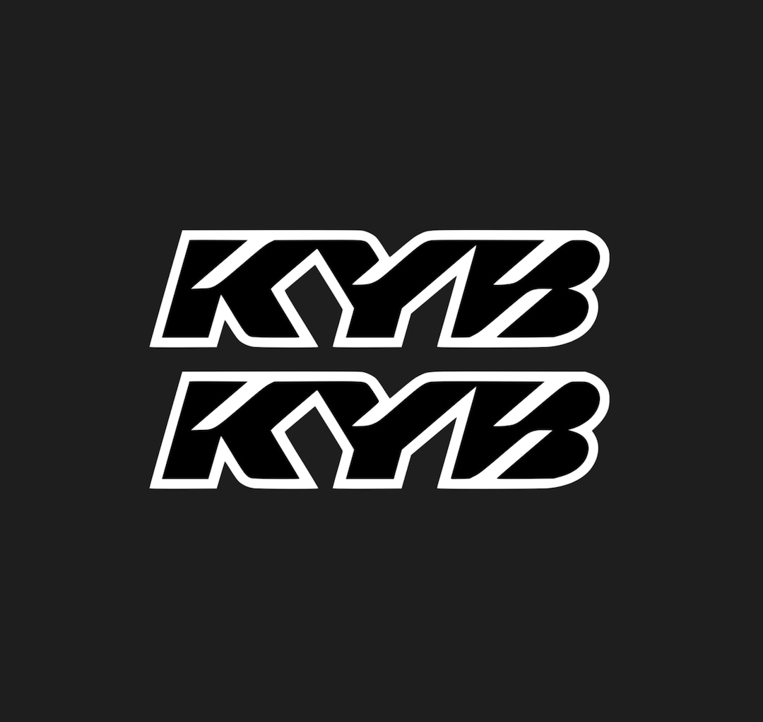 KYB Logo Fork Stickers - Etsy