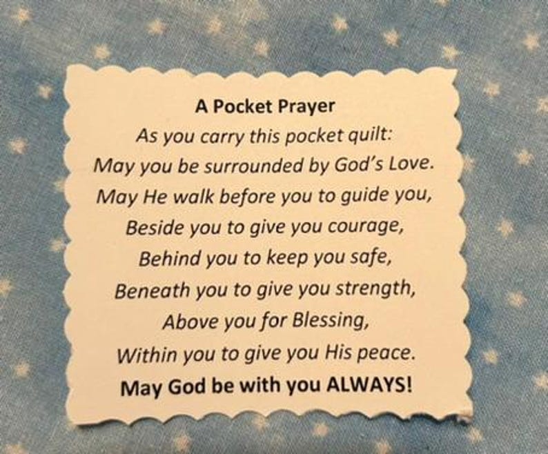 Pocket Prayer Quilts - Etsy