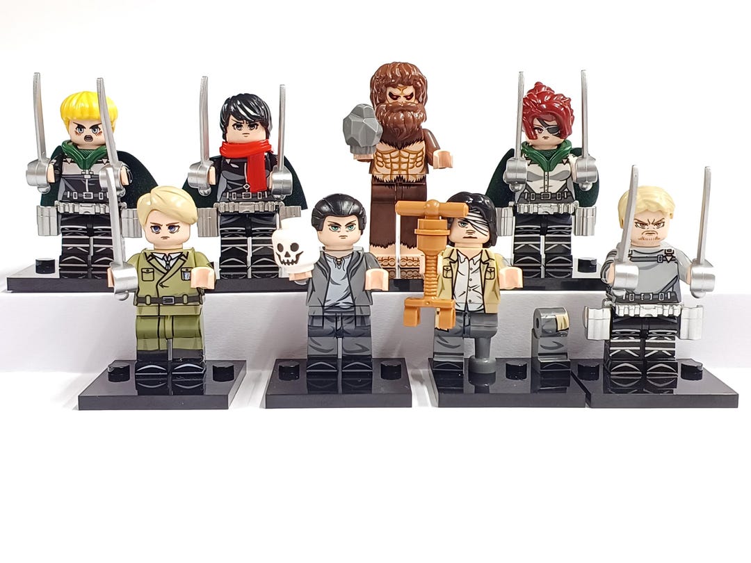 Attack on Titan Eren Jäger Reiner Braun Hange Zoe Mikasa Arlert ...