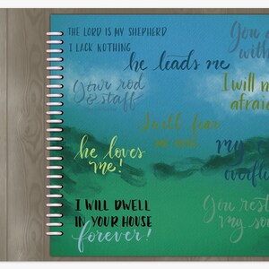 Psalm 23 Stickers for Goodnotes Planners and Digital Scrapbooks - Etsy