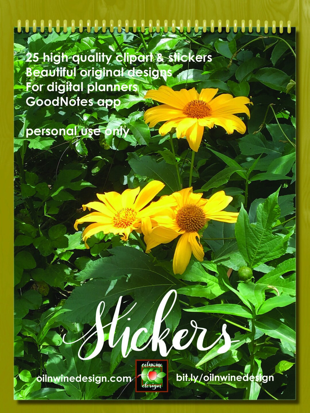 May & June Stickers for Goodnotes Digital Planners - Etsy