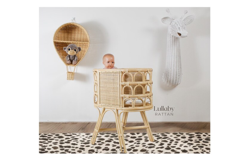 Giraffe Head Rattan Wall Decor - Etsy
