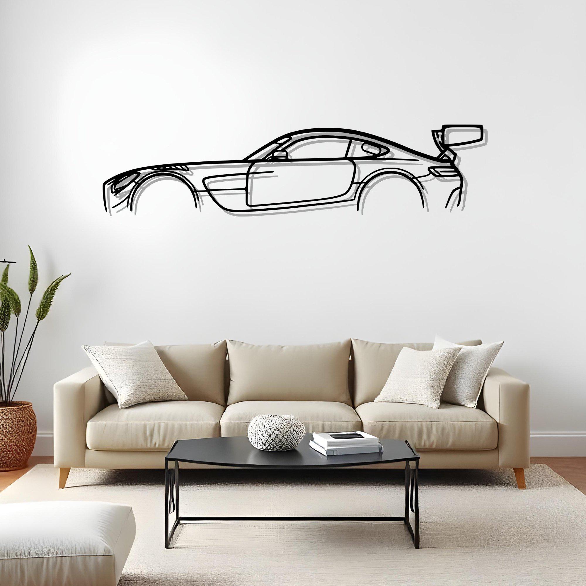 AMG GT3 Garage Car Wall Art for Racing Lovers, Gift for Auto Fans ...