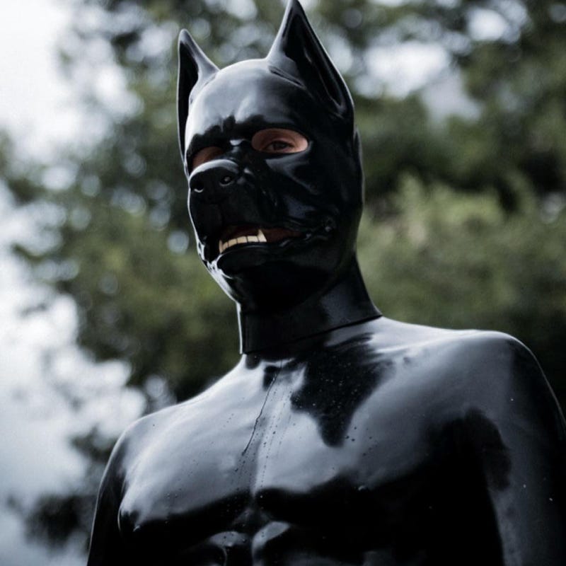 Dogman Mask - Etsy Australia