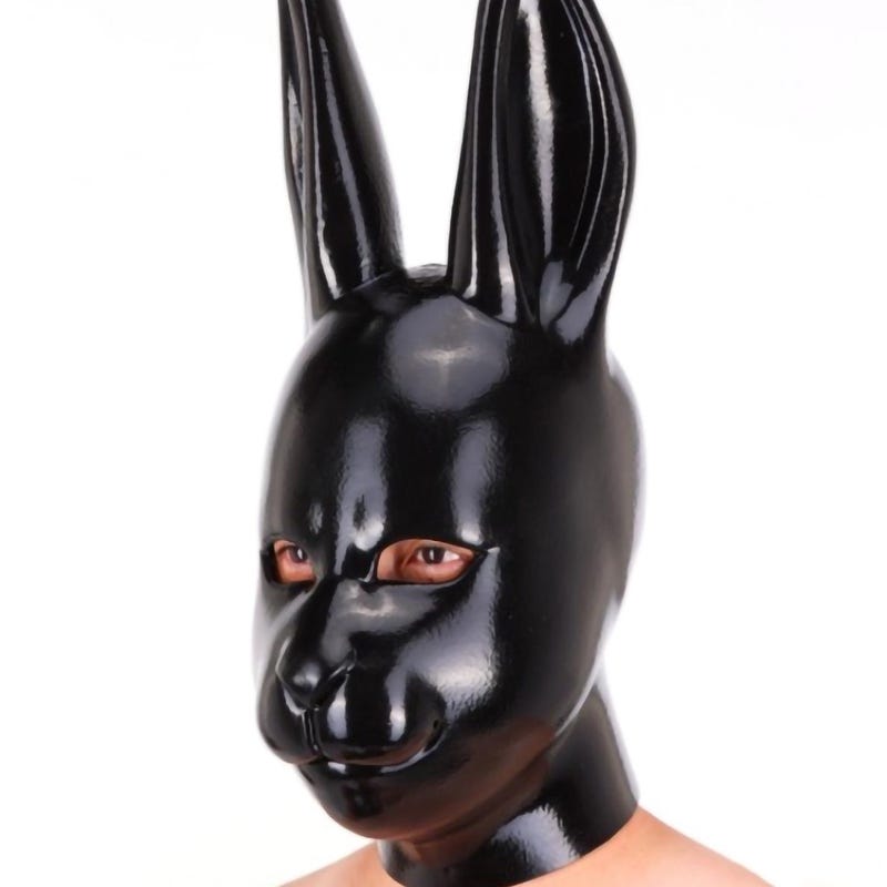 Rabbit Mask - Etsy