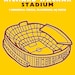 Set of 6 Custom Rowan University Prints, Yellow, Brown, Digital ...