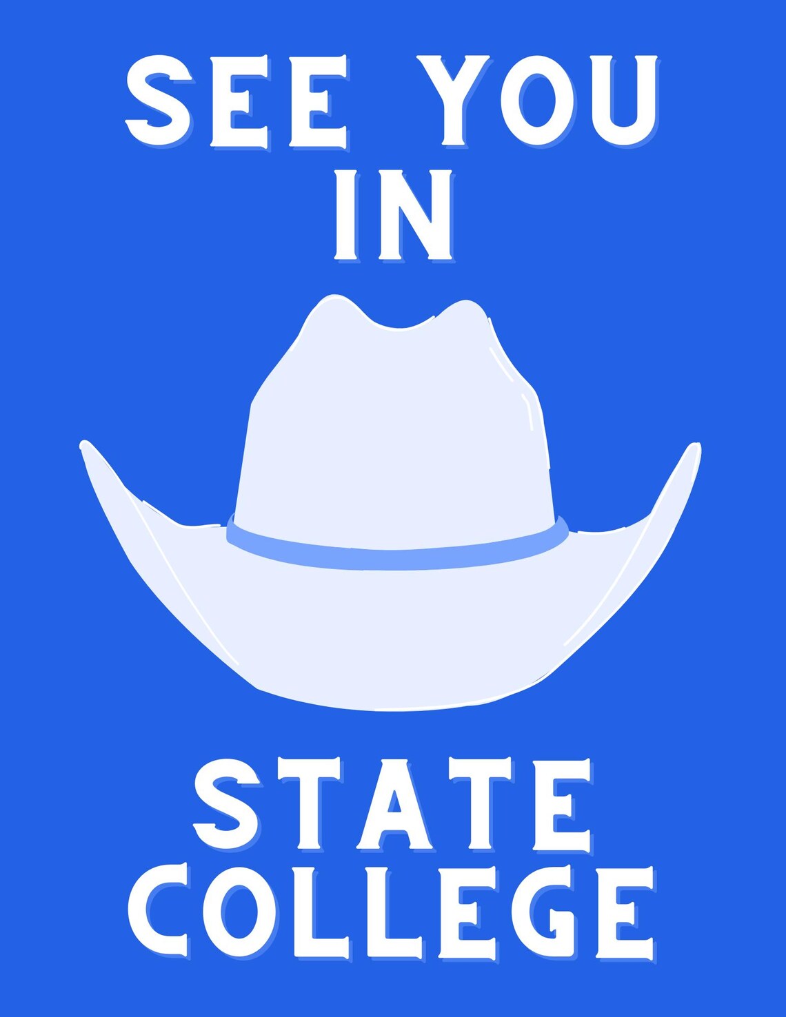 Set of 6 Custom, Penn State University, Prints, Digital Downloads, Dorm ...
