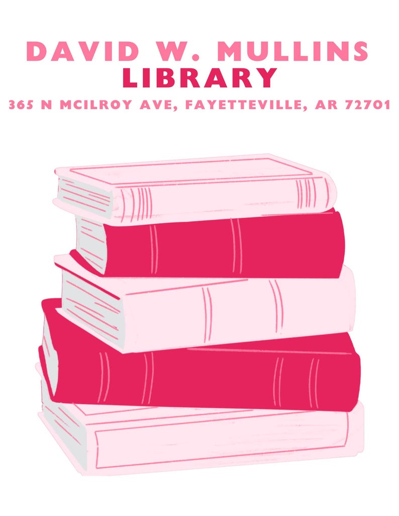 Set of 6 Custom, University of Arkansas, Prints, Digital Downloads ...