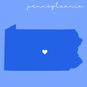 Set of 6 Custom, Penn State University, Prints, Digital Downloads, Dorm ...