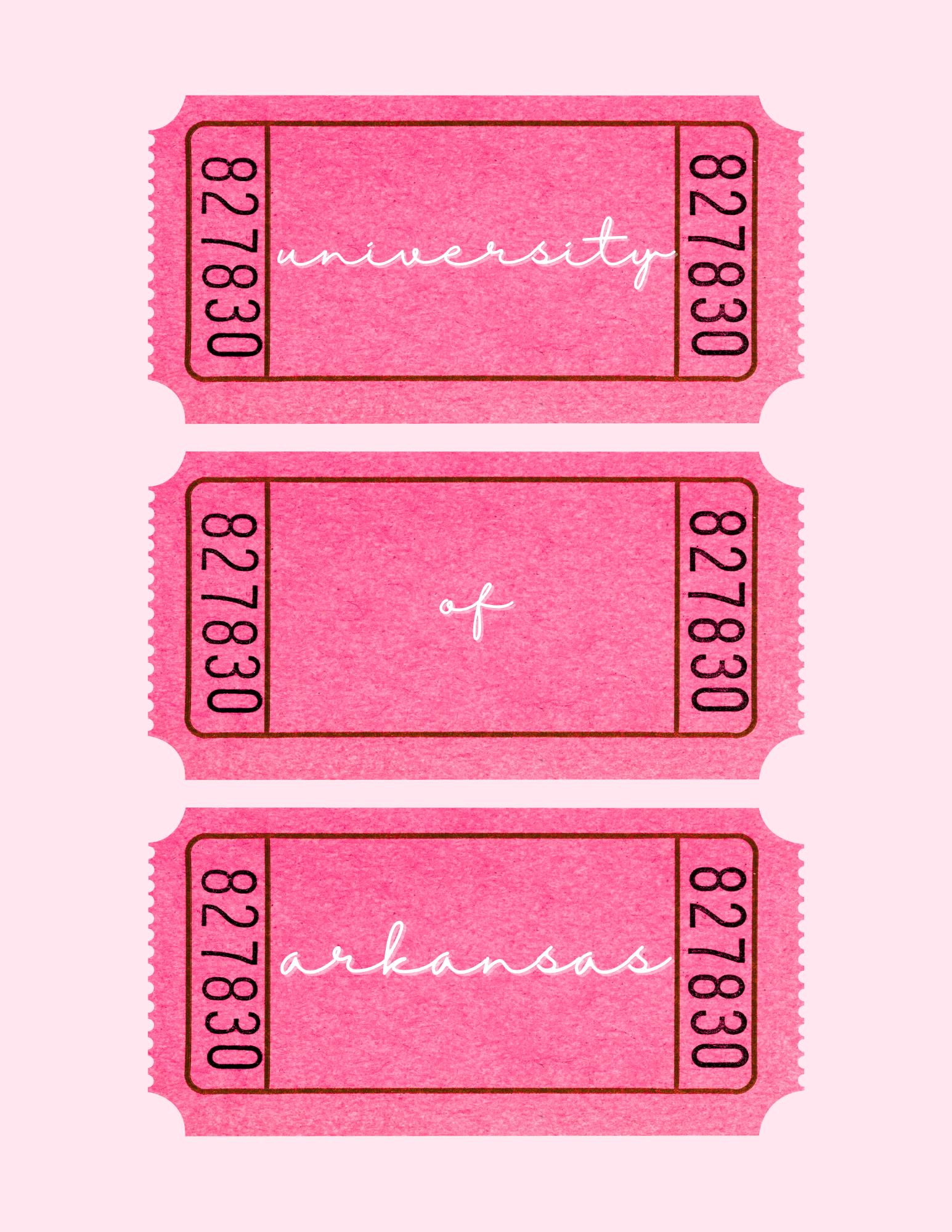 Set of 6 Custom, University of Arkansas, Prints, Digital Downloads ...