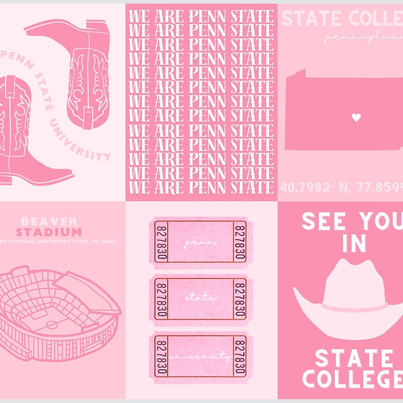 State Photo Collage - Etsy