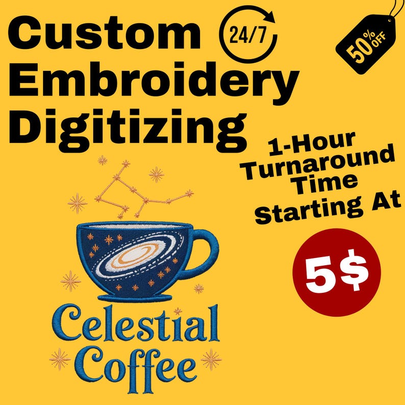 Embroidery Digitizing Custom Embroidery Design Image Digitizing Embroidery Logo Digitizing ...