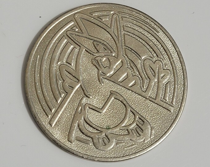 2001 Pokemon Lugia Metal Coin Token Promo TCG Wizards WOTC Nintendo - Etsy
