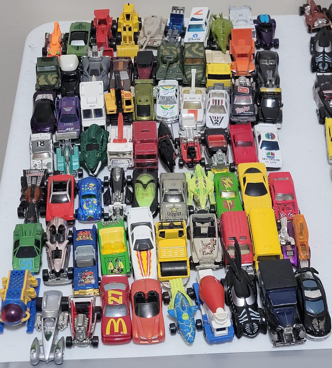 Lot of 150+ Vintage Hot Wheels/diecast Vehicles, Early 1980s - Late ...
