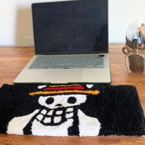 Custom Anime Keyboard Rug Hand Tufted Keyboard Pad Anime Wrist Rest ...