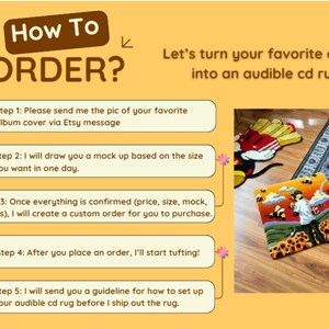 Tufted CD Rug Custom Rug for Living Room Rug Hand Tufted Rug Handmade ...