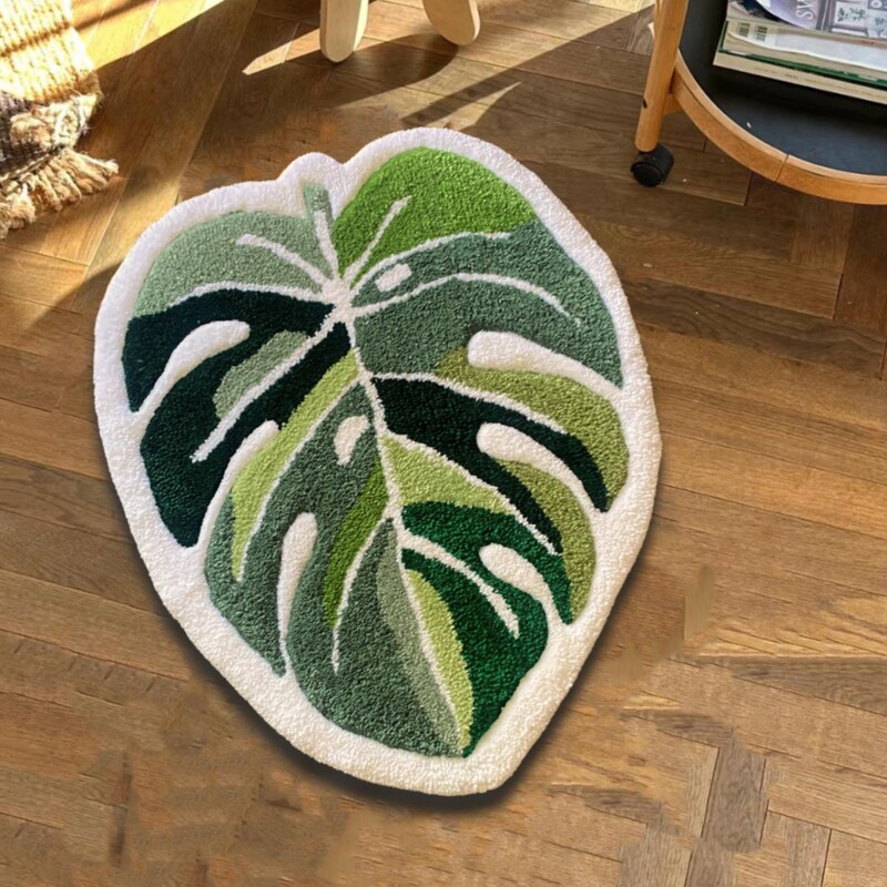 Leaf Rug - Etsy